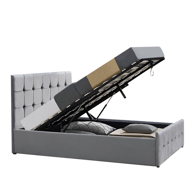 Connell upholstered ottoman bed frame store